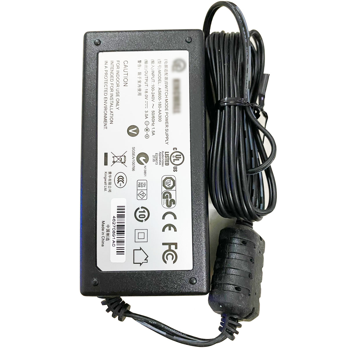 Adapter Compatible For Razer LEVIATHAN Music Speakers 18V 2.8A/3A Power ...