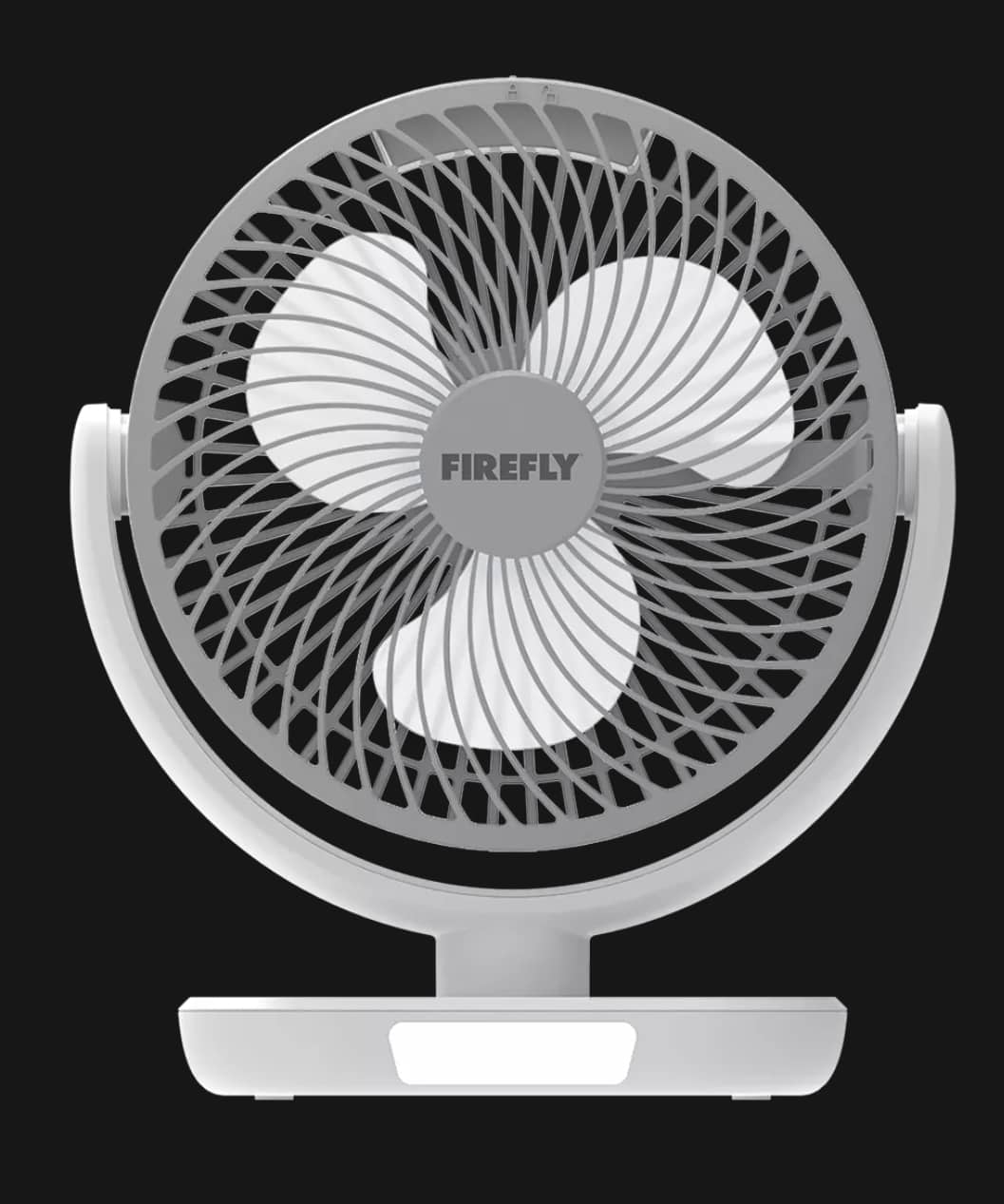Firefly Rechargeable Electric Desk Fan With Emergency Night Light ...