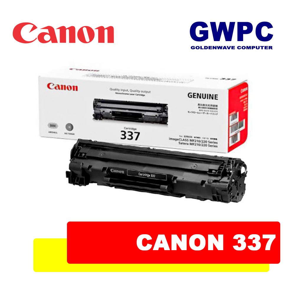 Canon 337 Genuine Toner Cartridge | Lazada PH