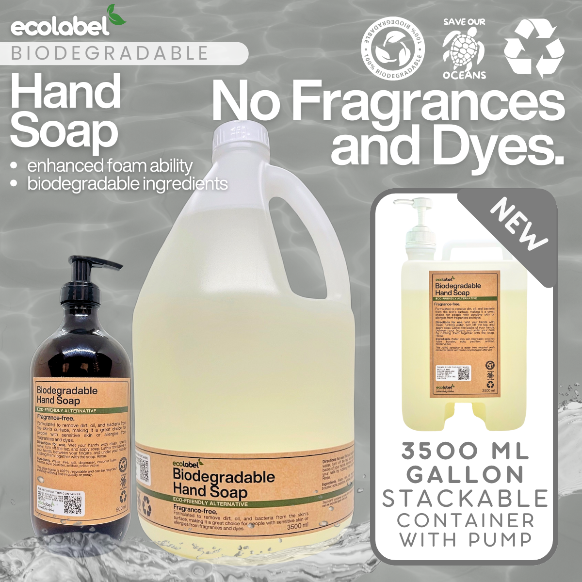 Eco-friendly Biodegradable Cleaning Supplies Hand Soap Laundry ...