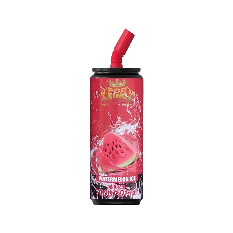 POD KING SUPREME 7000 PUFFS RECHARGEABLE DISPOSABLE PODS MODS DEVICE ...