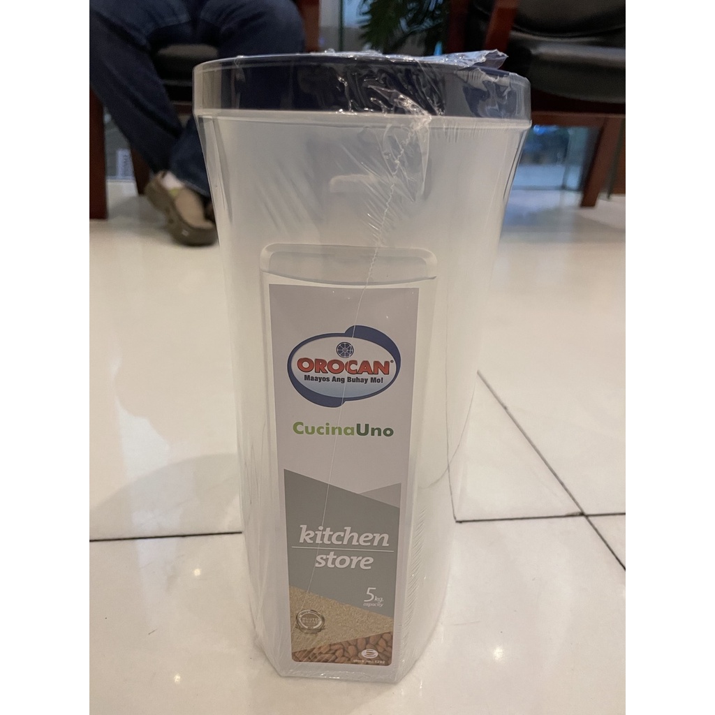 1282 Orocan Kitchen Store Food Storage Cereal Rice Cucina Uno 5KG ...
