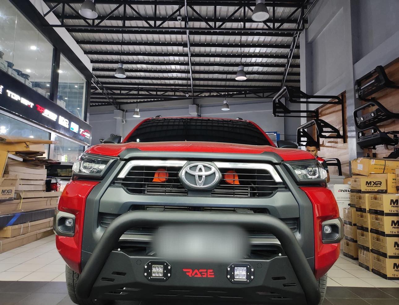 Toyota Hilux / Fortuner 2016 to 2024 Rage R Serries Front Bumper Steel ...