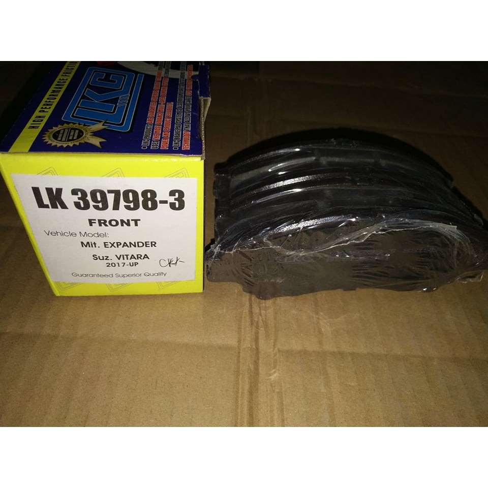 LKC Brake Pads Mitsubishi Xpander | Lazada PH