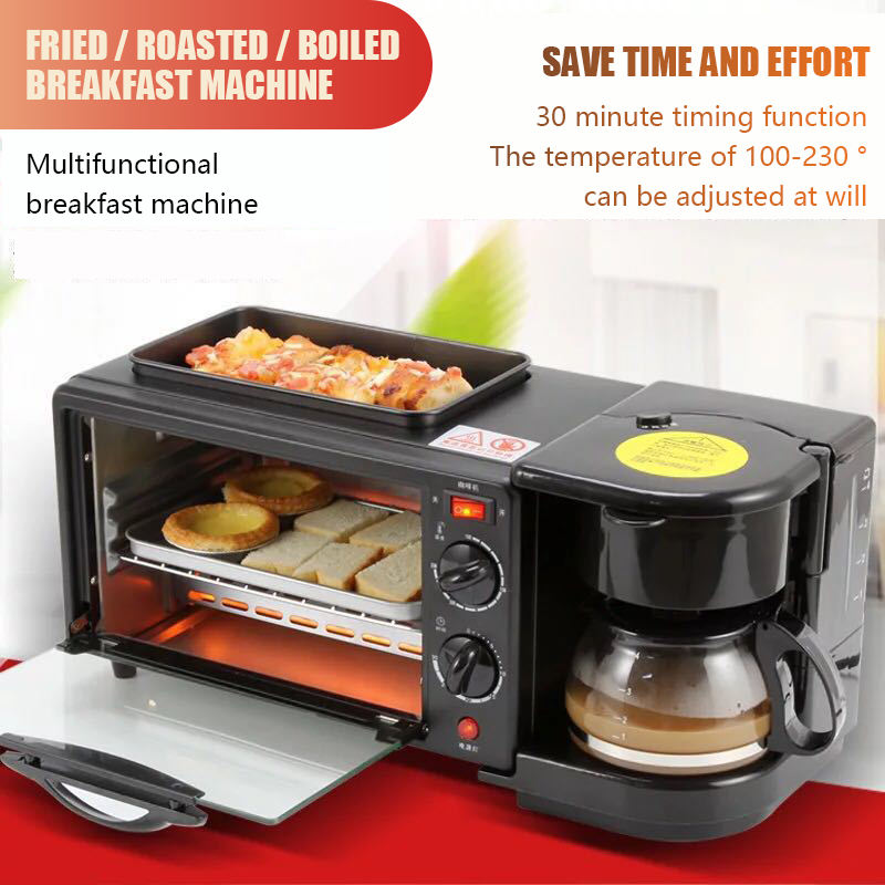 【Spot 24 hours delivery】Breakfast Machine 3 in 1 Making Multifunction ...