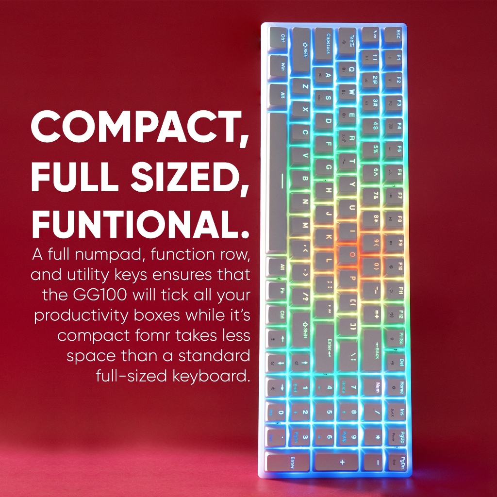 Quality Assurance ☞ GARUDA GEAR GG100 (ICE WHITE) Tri-Mode Wireless ...