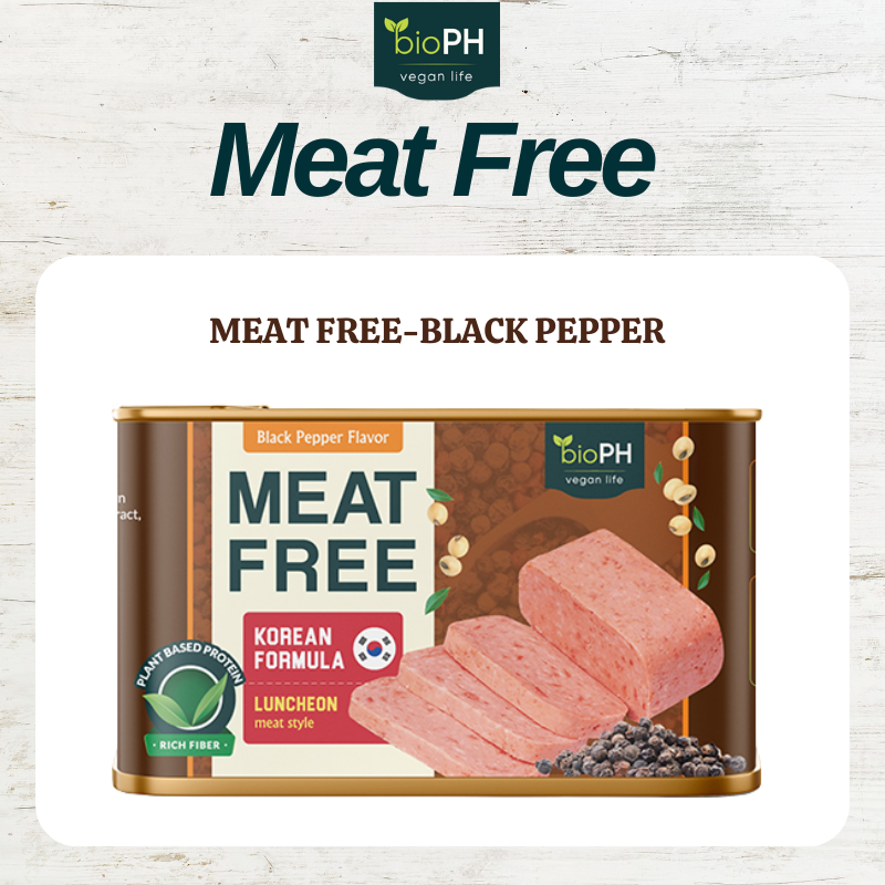BioPH Meat Free Korean Luncheon Meat Organic Soybean High In Protein ...