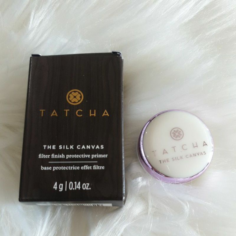 TATCHA THE SILK CANVAS PRIMER/PURE ONE STEP CAMELLIA CLEANSING OIL ...