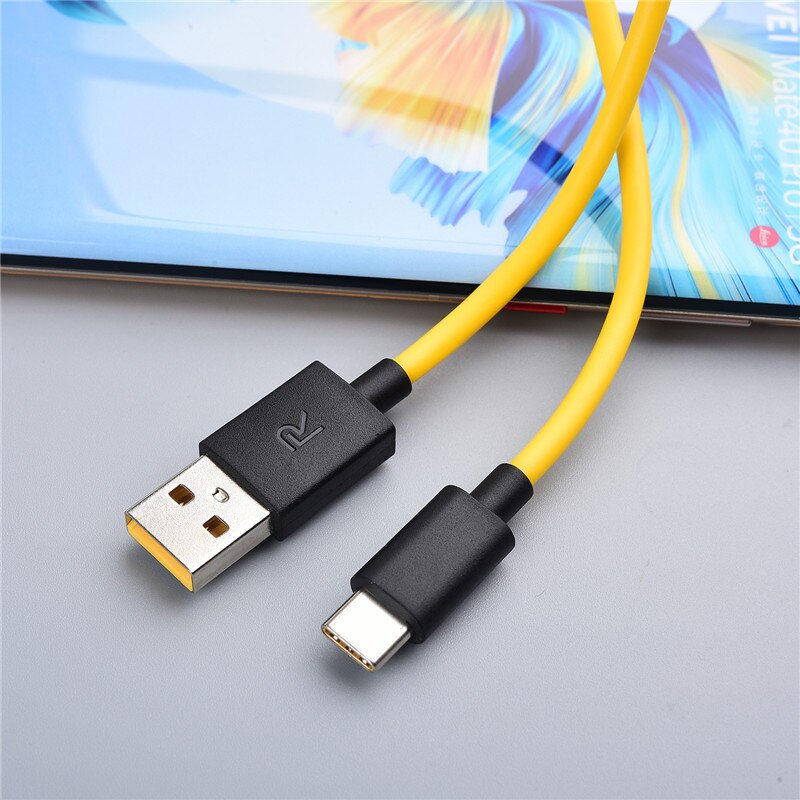 Realme 2A USB 3.1 Type C Mobile Phone Charging Cable 100CM Charger Cord ...
