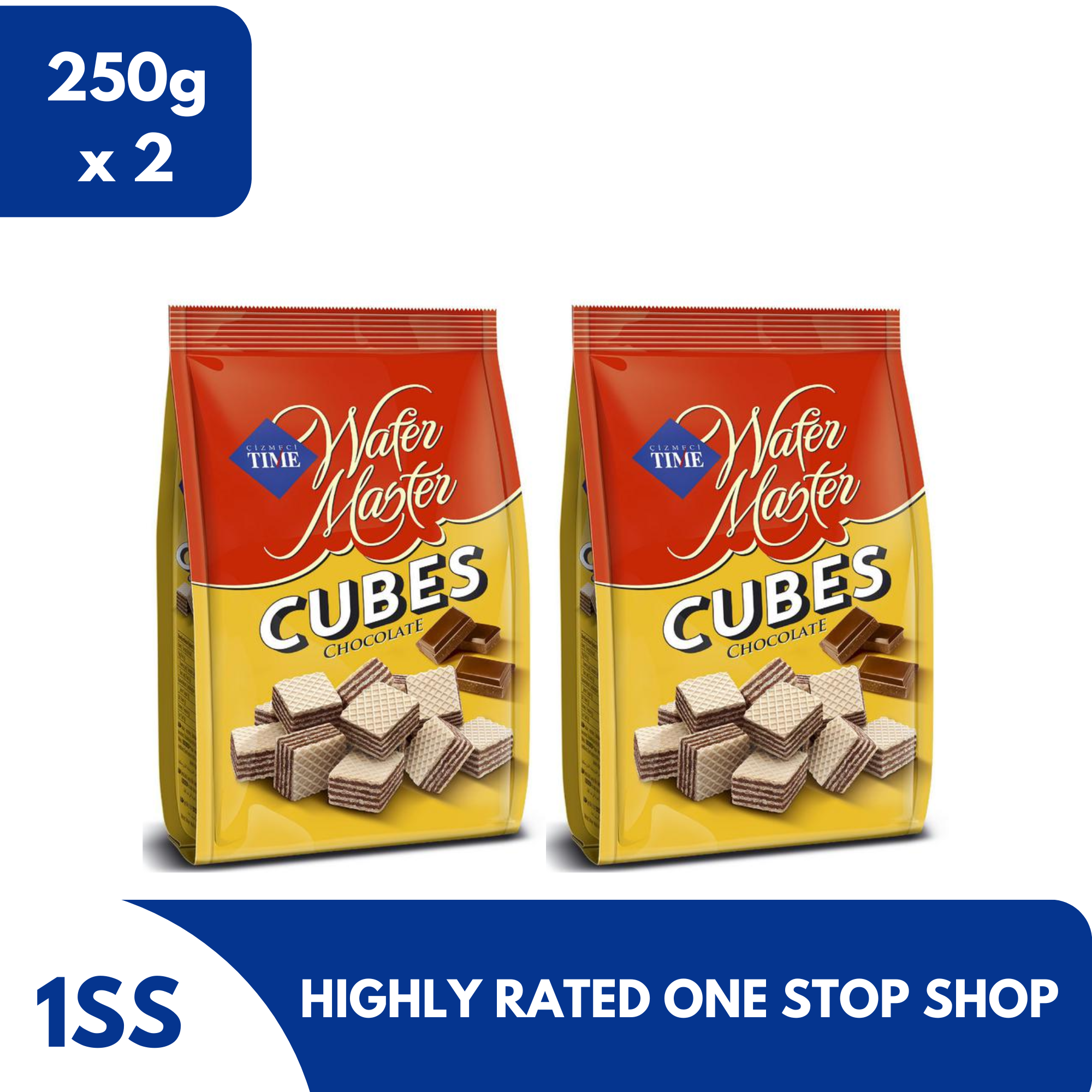 Time Wafer Master Cubes Chocolate, 250g set of 2 | Lazada PH