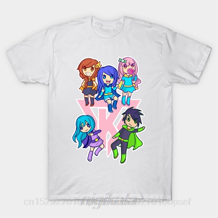 Funneh and the Krew Pink T-Shirt Its Funneh t shirt funneh merch ...