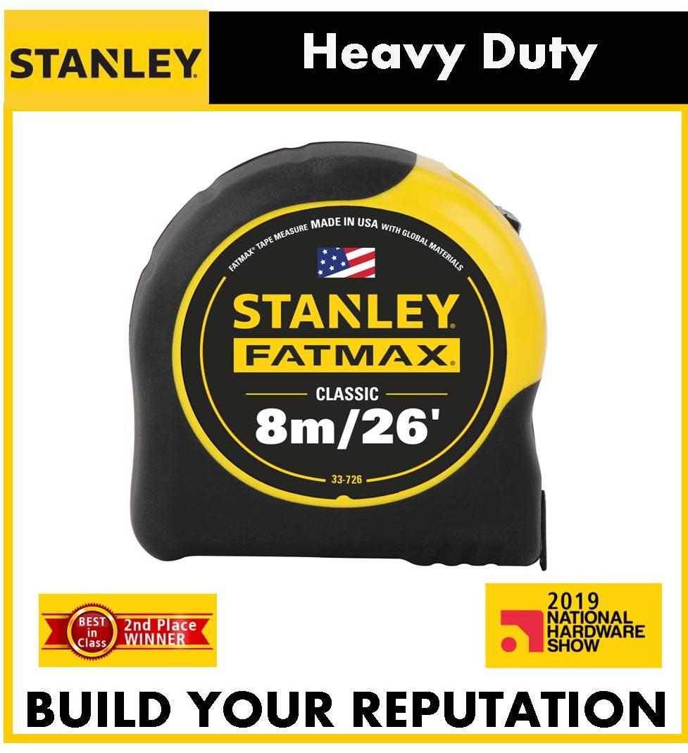 Stanley Steel Tape Measure FATMAX 8 meter | Lazada PH