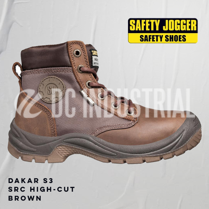 Safety Jogger Dakar S3 SRC High-cut Brown | Lazada PH