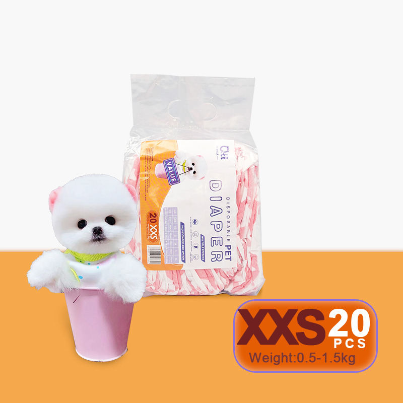 Qti Japan Male Female Pet Dog Diaper 36’s XXS/XS/S/M/L/XL Puppies&Cats ...