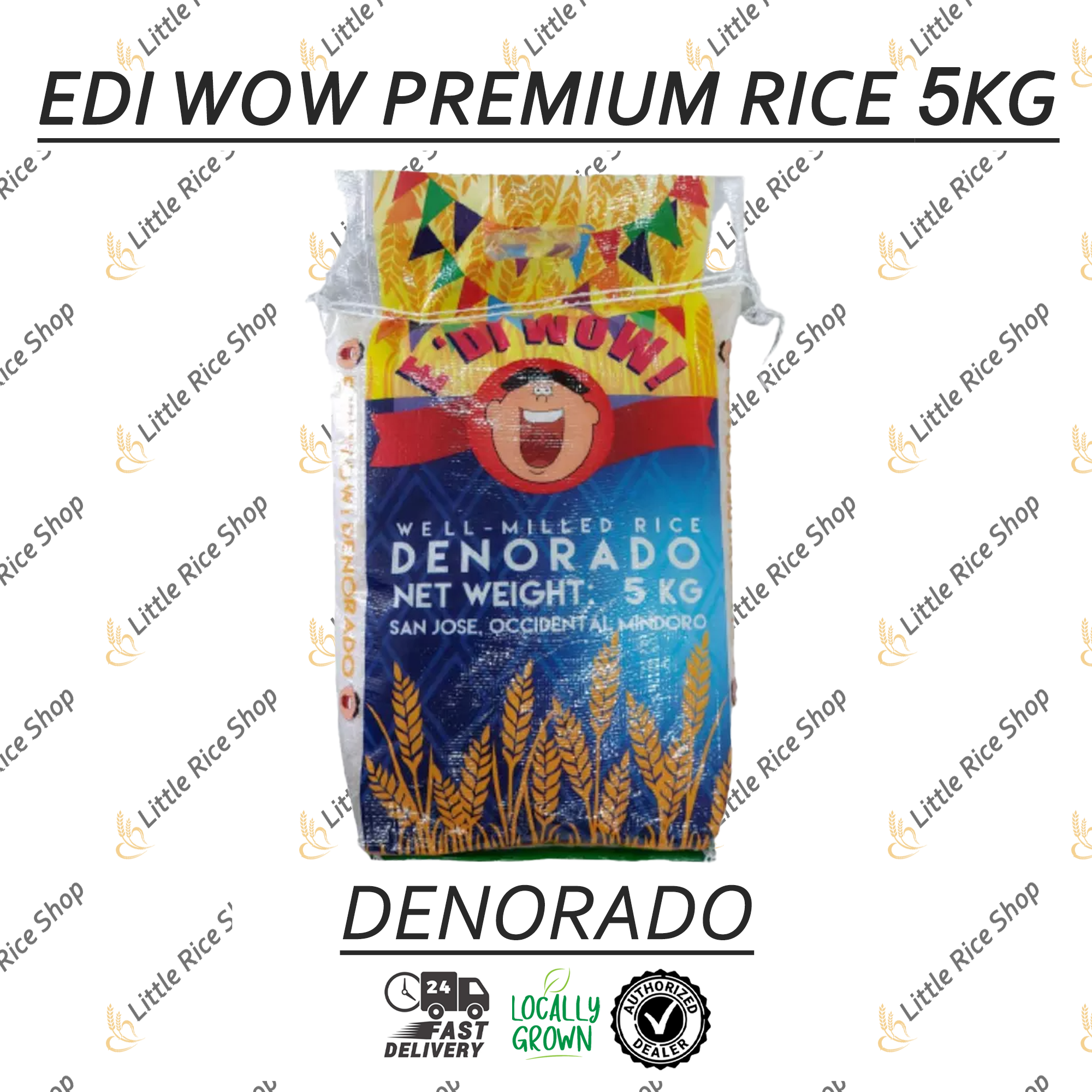 EDI WOW Premium Denorado Rice 5KG | Lazada PH