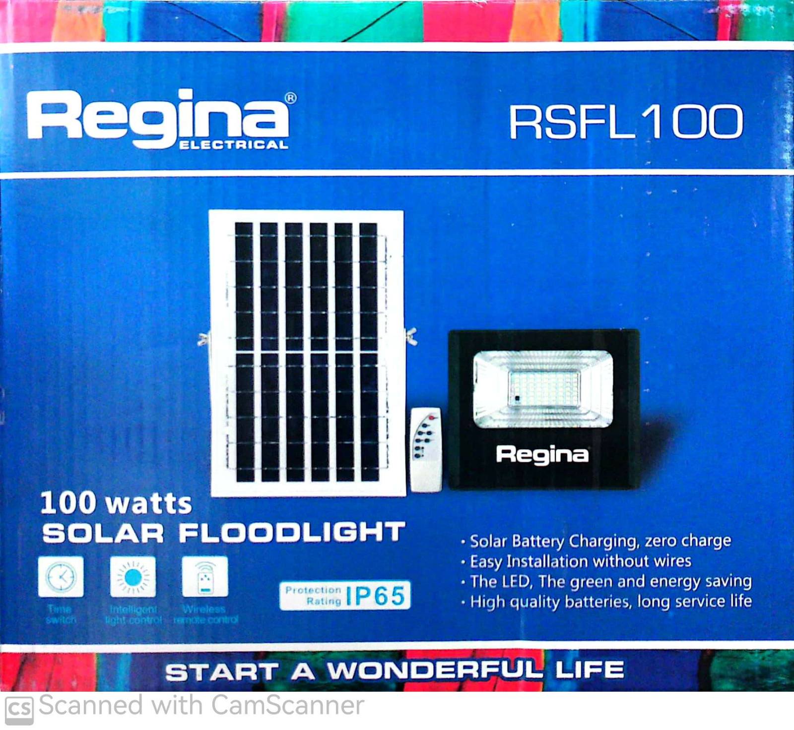 REGINA SOLAR FLOODLIGHT 50 Watts 100 Watts | Lazada PH