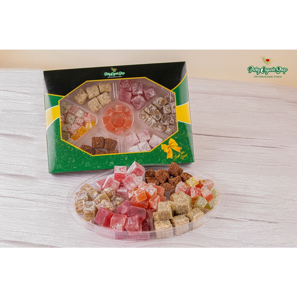 Turkish Delights Platter Assorted (7 Variants of Turkish Delights ...