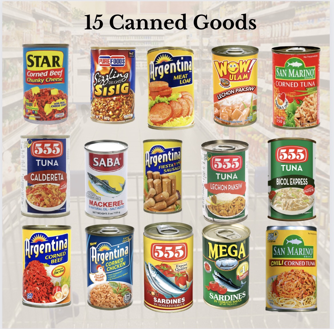 085 Canned Goods Package | Lazada PH