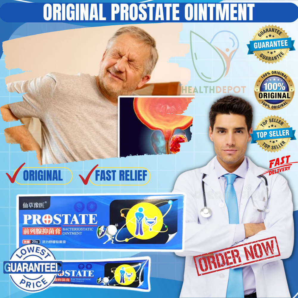 Natural PROSTATE OINTMENT Enhancement for Men Urinary Frequent Prostate ...