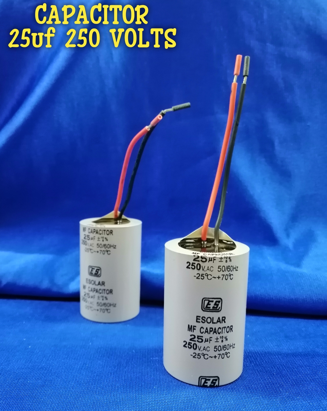 CAPACITOR 25UF 250 VOLTS FOR INDUSTRIAL SEWING MOTOR | Lazada PH