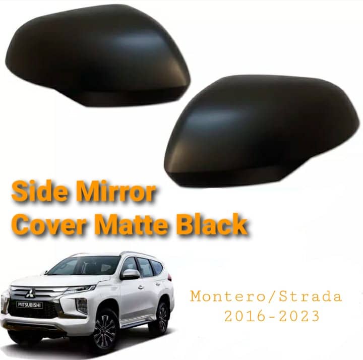 Mitsubishi Montero 2016-2023 Matte Black Side Mirror Cover / Side ...
