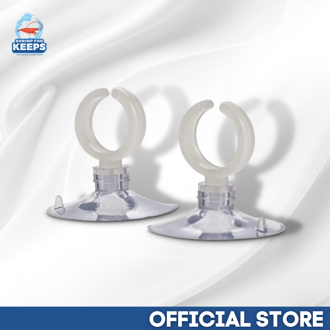 Silicone Suction Cup Aquarium Air Hose Holder with Air Line Clip ...