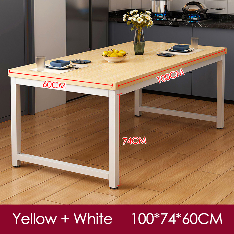 FINNA Dining table 80CM 100CM 120CM 140CM solid wood home simple rental ...