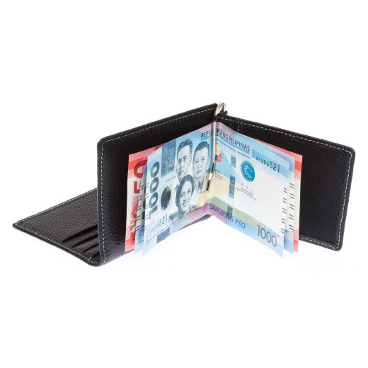Seiko Wallet Genuine Leather Money Cash Clip Original Authentic for Men ...