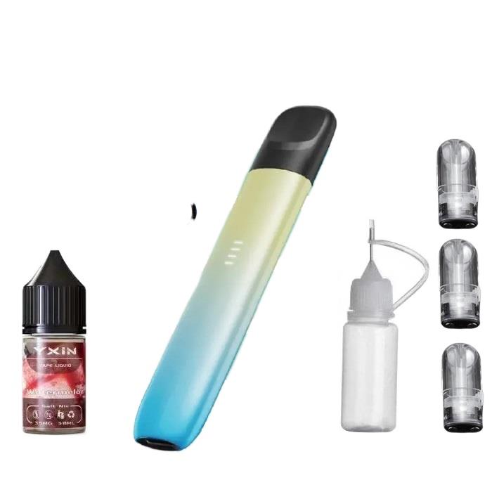 REL X Vapesmoke rechargeable set vaper relex pod smoke with juice ...