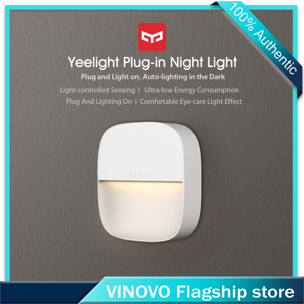 Yeelight Night Light LED Wall Plug-in Lamp Controlled Infrared ...