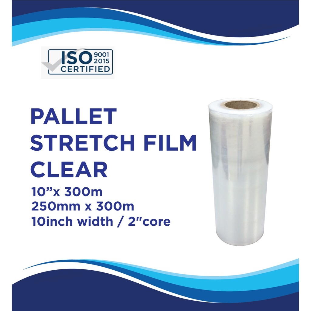 Pallet Stretch Film 10 inches x 200m 300m and 500 meters Cling Wrap / Jack Wrap | Lazada PH