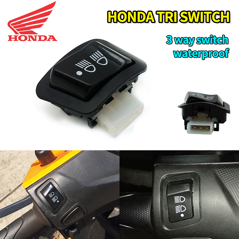 Honda TRI Switch for Beat Fi & V2 Zoomer-X Scoppy Wave R Fi 3 Way ...