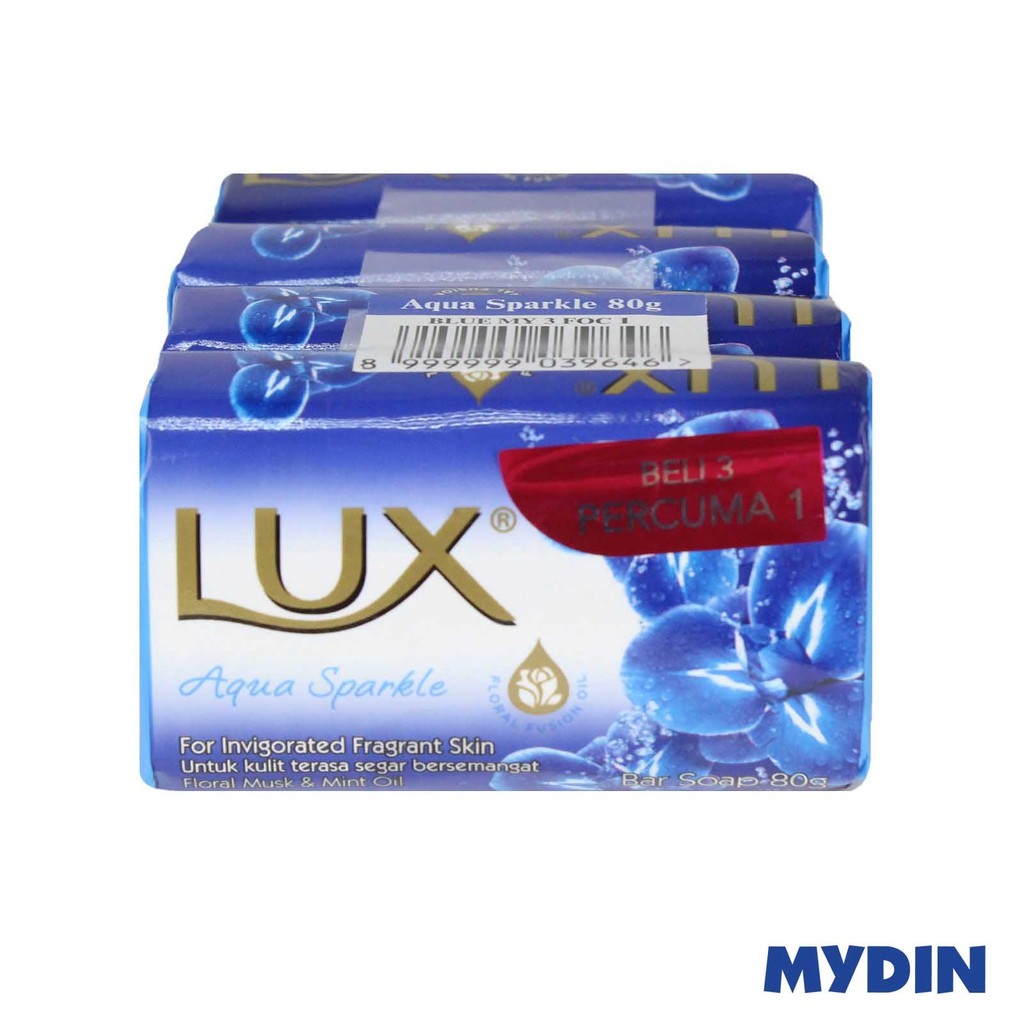Lux Bar Soap B3F1 (80g x 4) - 5 Variants | Lazada PH