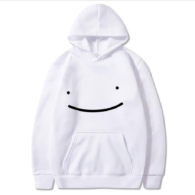 Dream Merch Men's Hoodies Smiley Face Harajuku Pullover Sudaderas ...