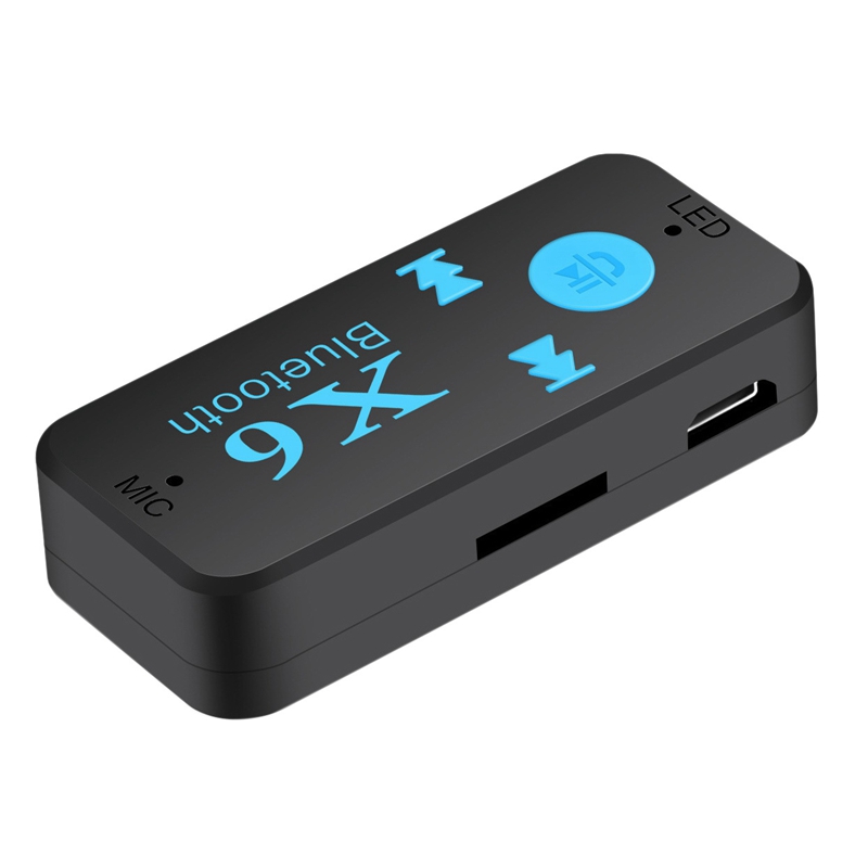 X6 Wireless Bluetooth 4.0 Adapter 3 in 1 USB Bluetooth Receiver 3.5mm ...