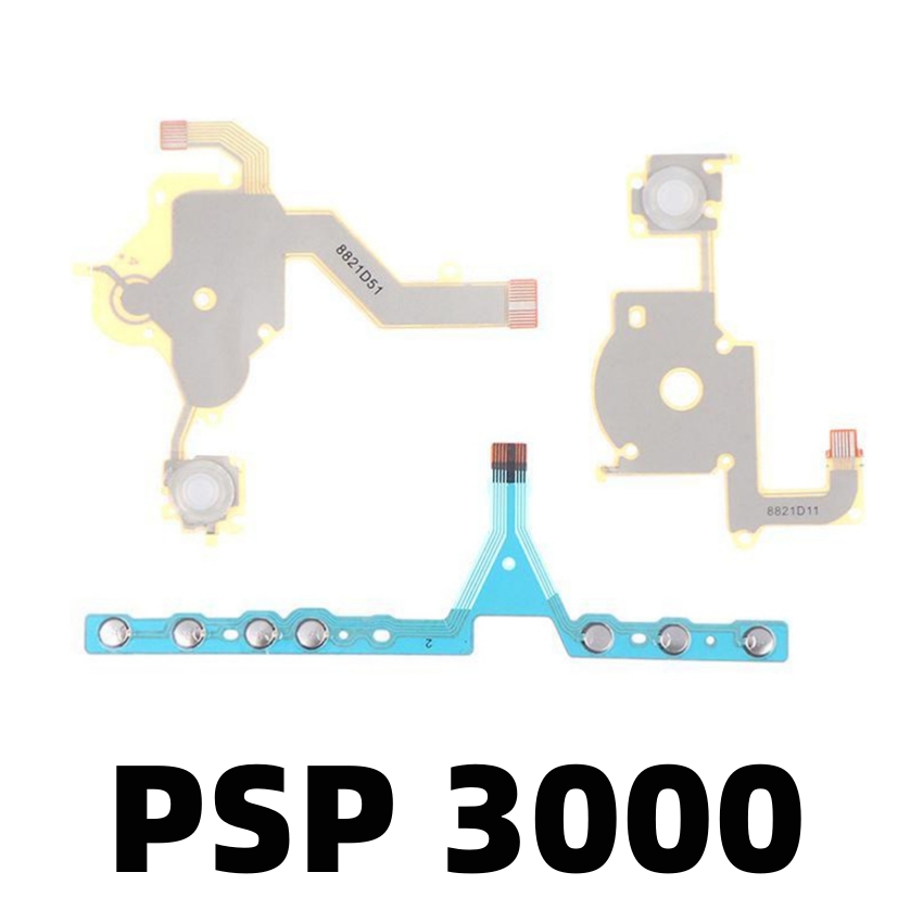 3Pcs/Set PSP2000 PSP3000 Button Key Ribbon Flex Cable Replacement ...