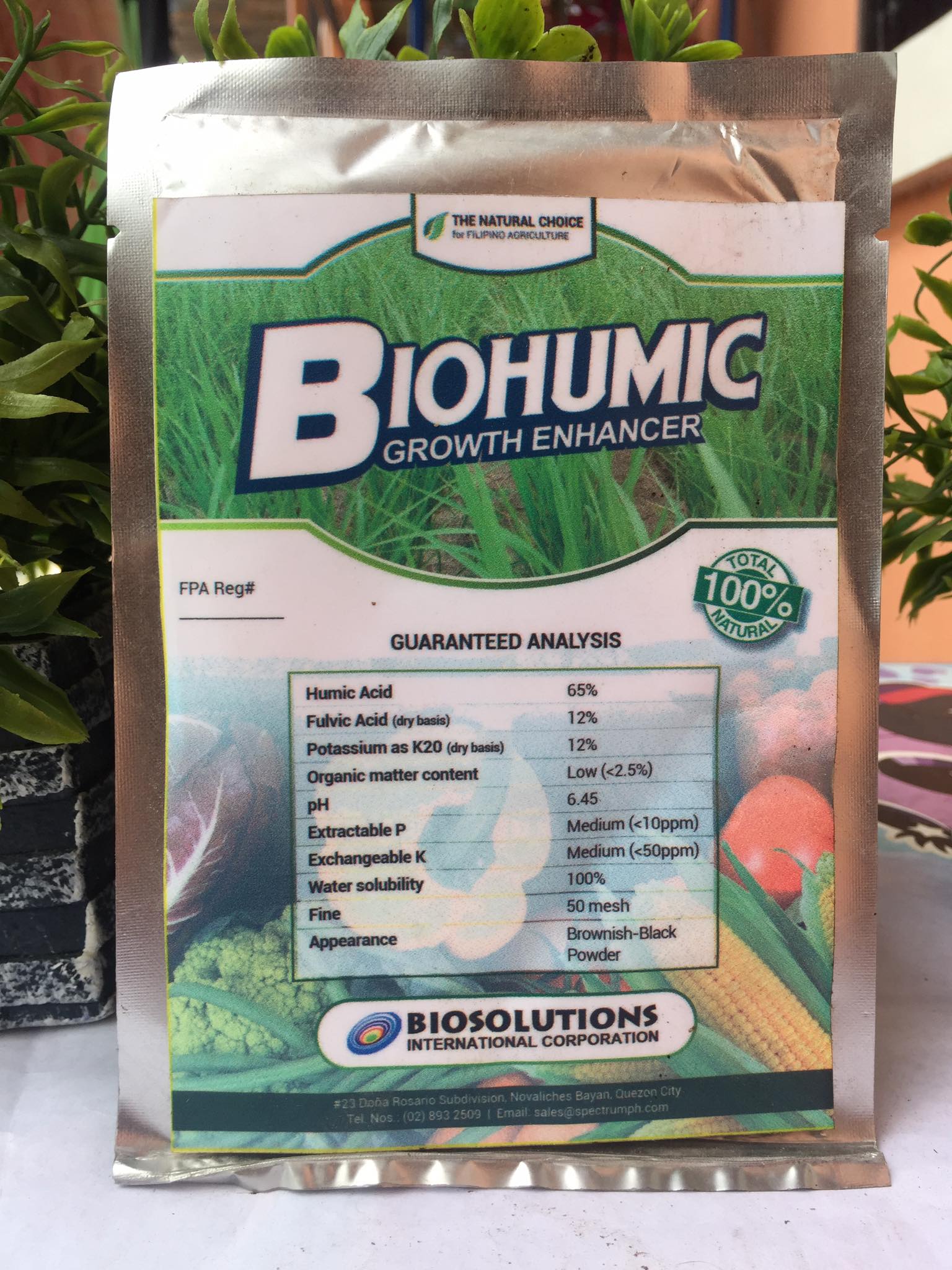 Biohumic Growth Enhancer 100gms | Lazada PH
