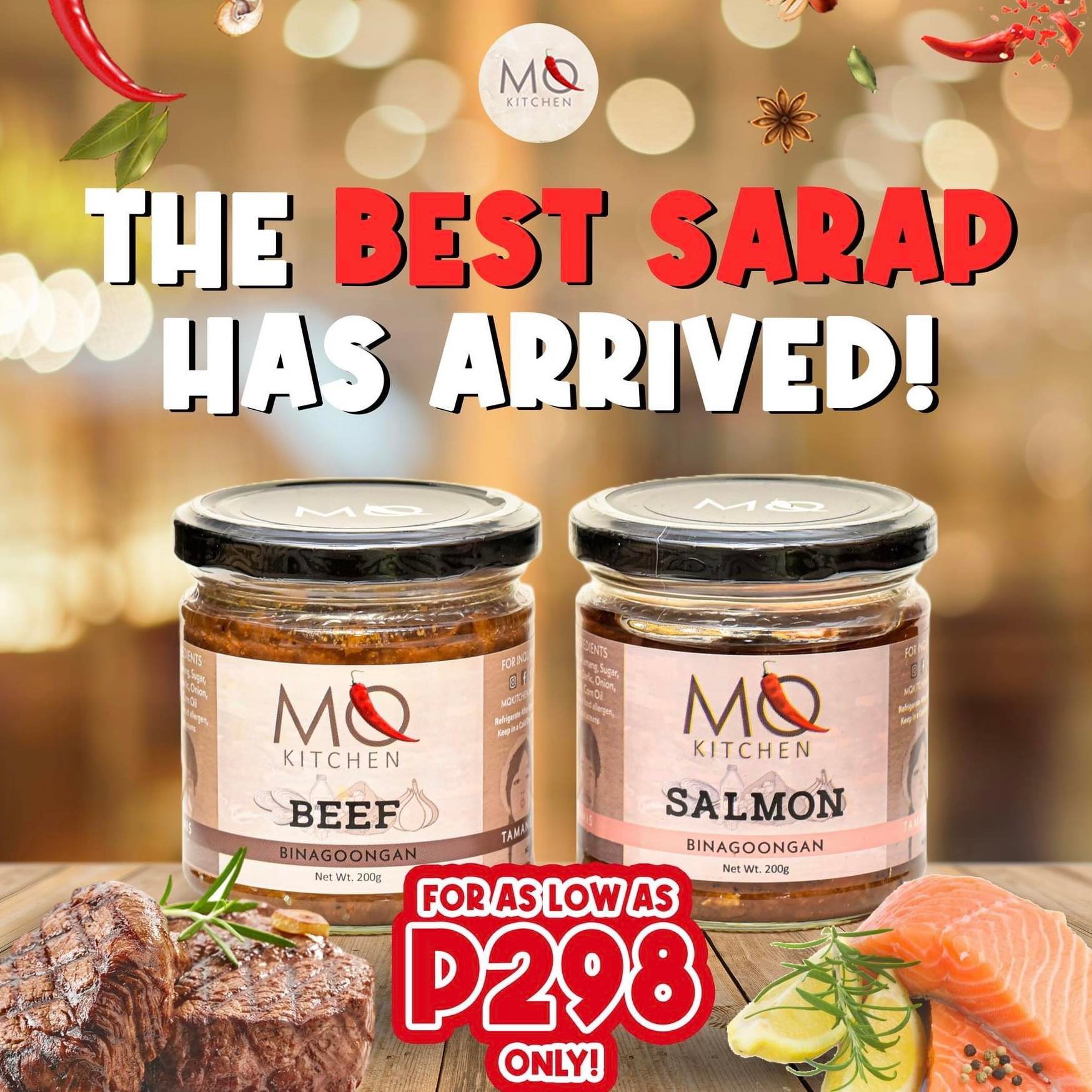 MQ Kitchen Bagoong [Pork/Chicken/Plain/Bangus/Aligue/Chili Garlic/Beef ...