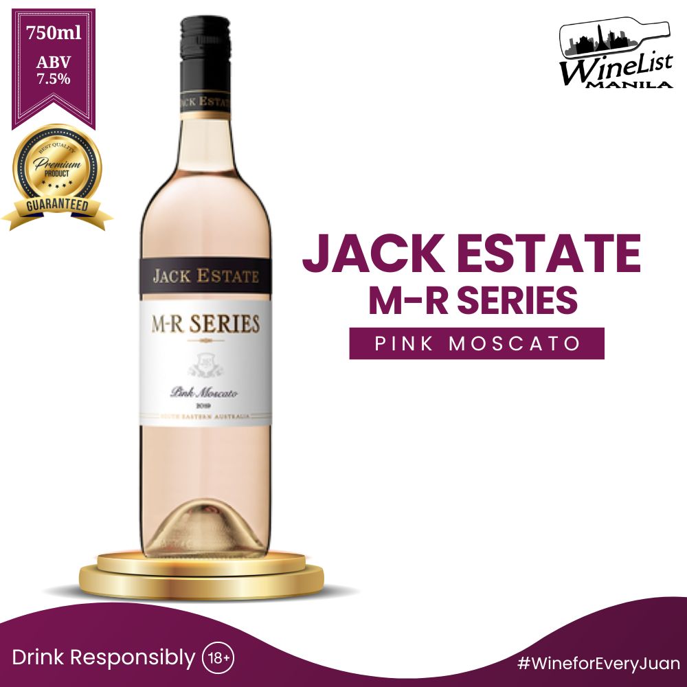 Jack Estate M-R Series Pink Moscato Australia Australian Rose Wine ...