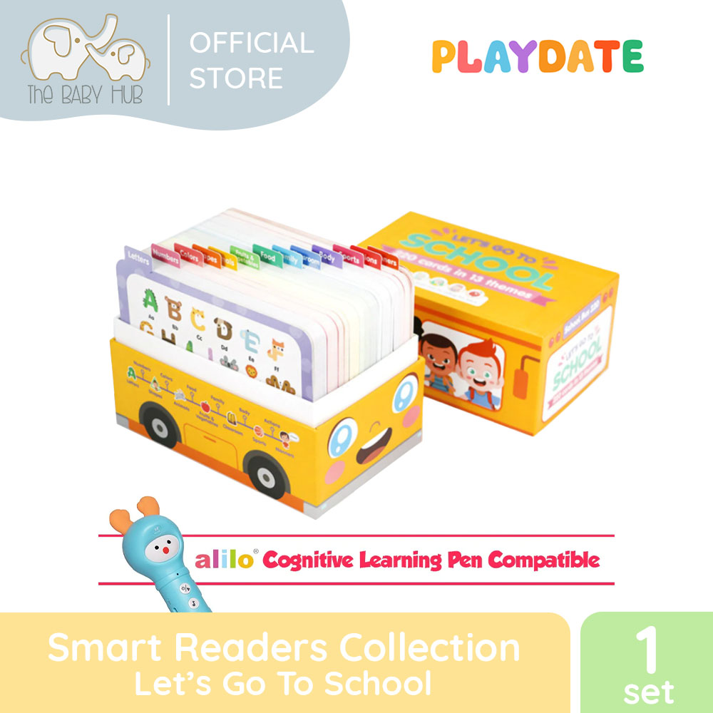 Playdate Smart Readers Collection: Let’s Go To School | Lazada PH