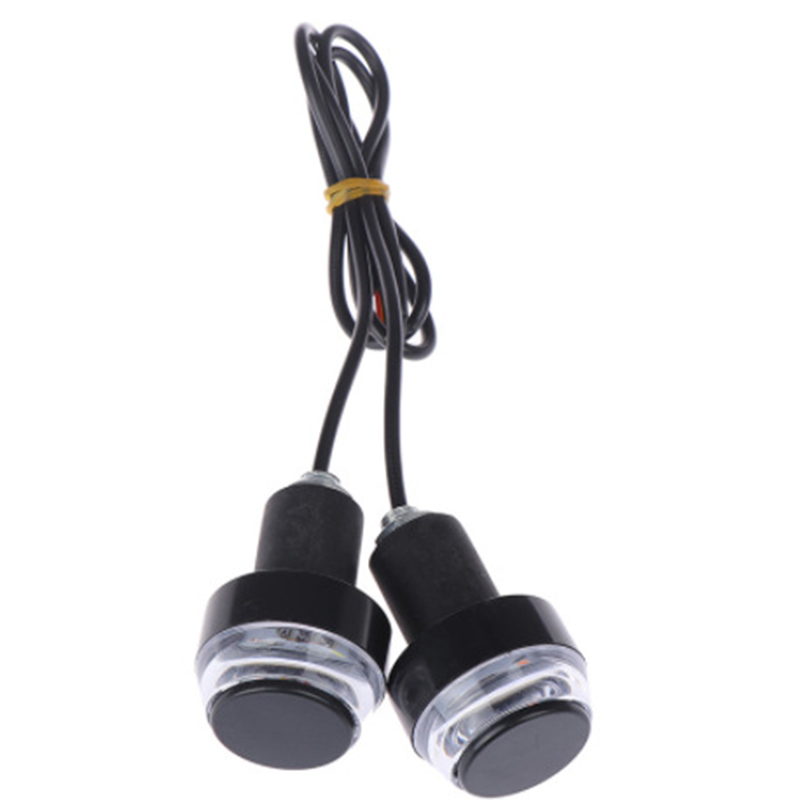1pc DC 12V Motorcycle LED Handlebar End Turn Signal Light Flasher ...