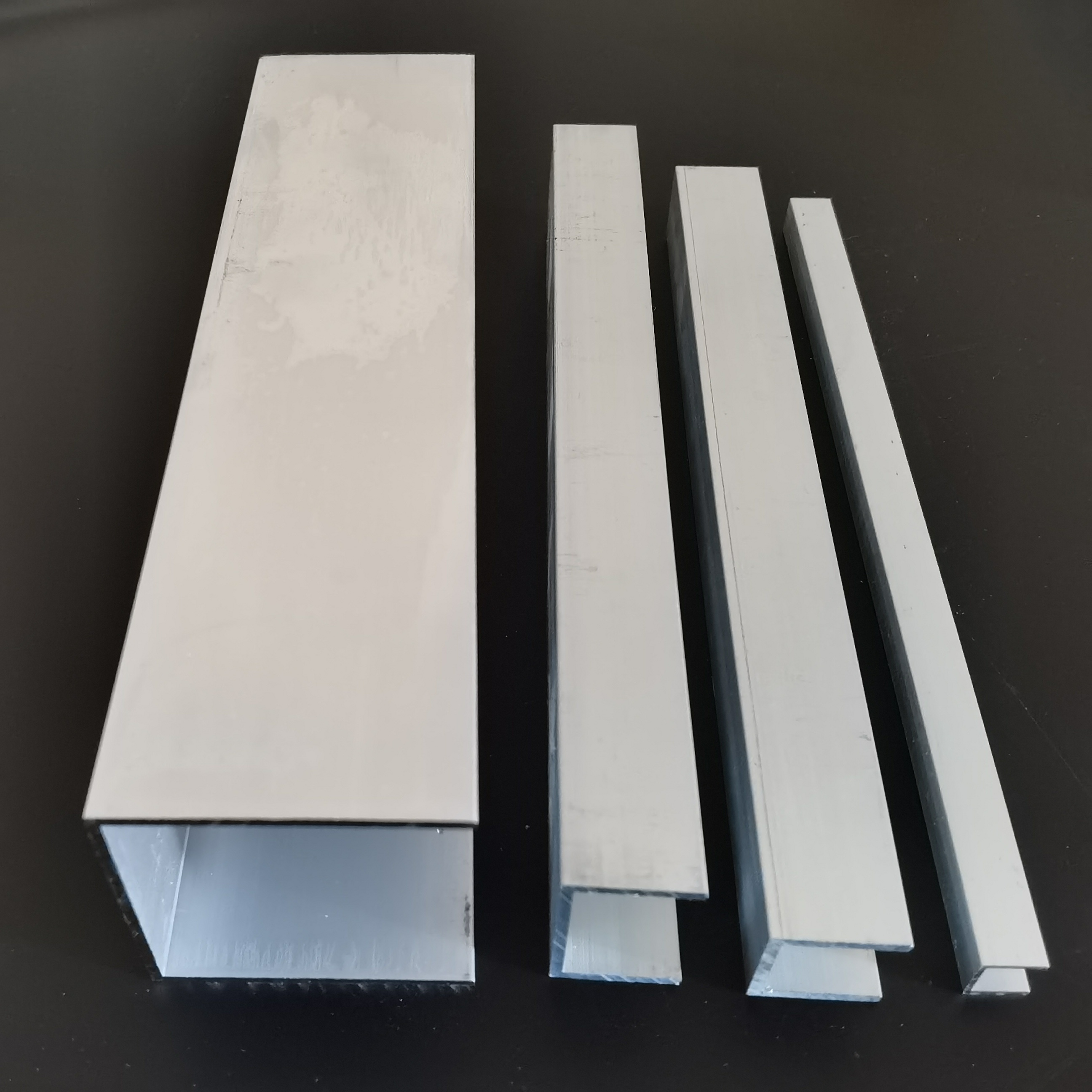 Edge-wrapped aluminum groove U-groove aluminum guide rail profile ...