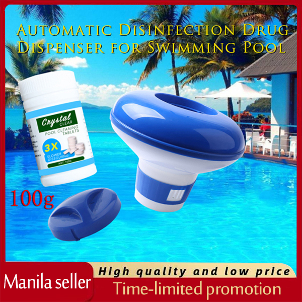 5inch &100g Swimming Pool Floater Dispenser Frame Net Skimmer Cleaner ...