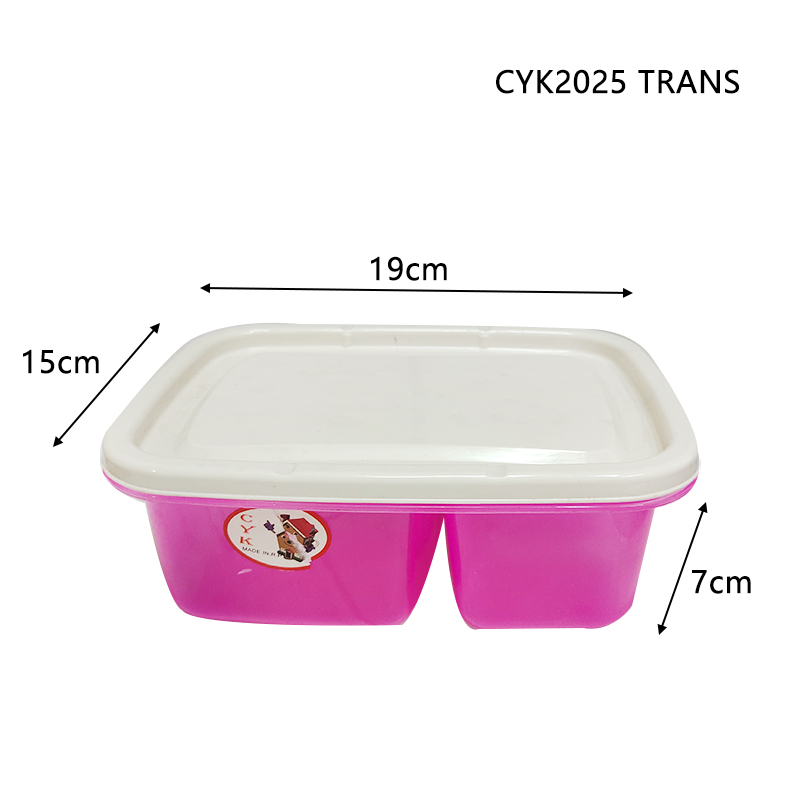 SAPPHIRECYK-2025 Lunch Box With Divider Plasticware With Cover Food ...