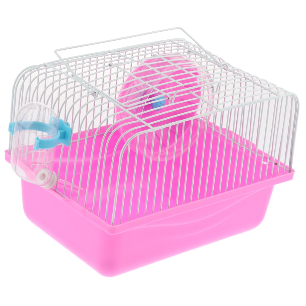 RIZE Pet Cage，Portable Carrier Chipmunk Cage with Water Bottle, Food ...