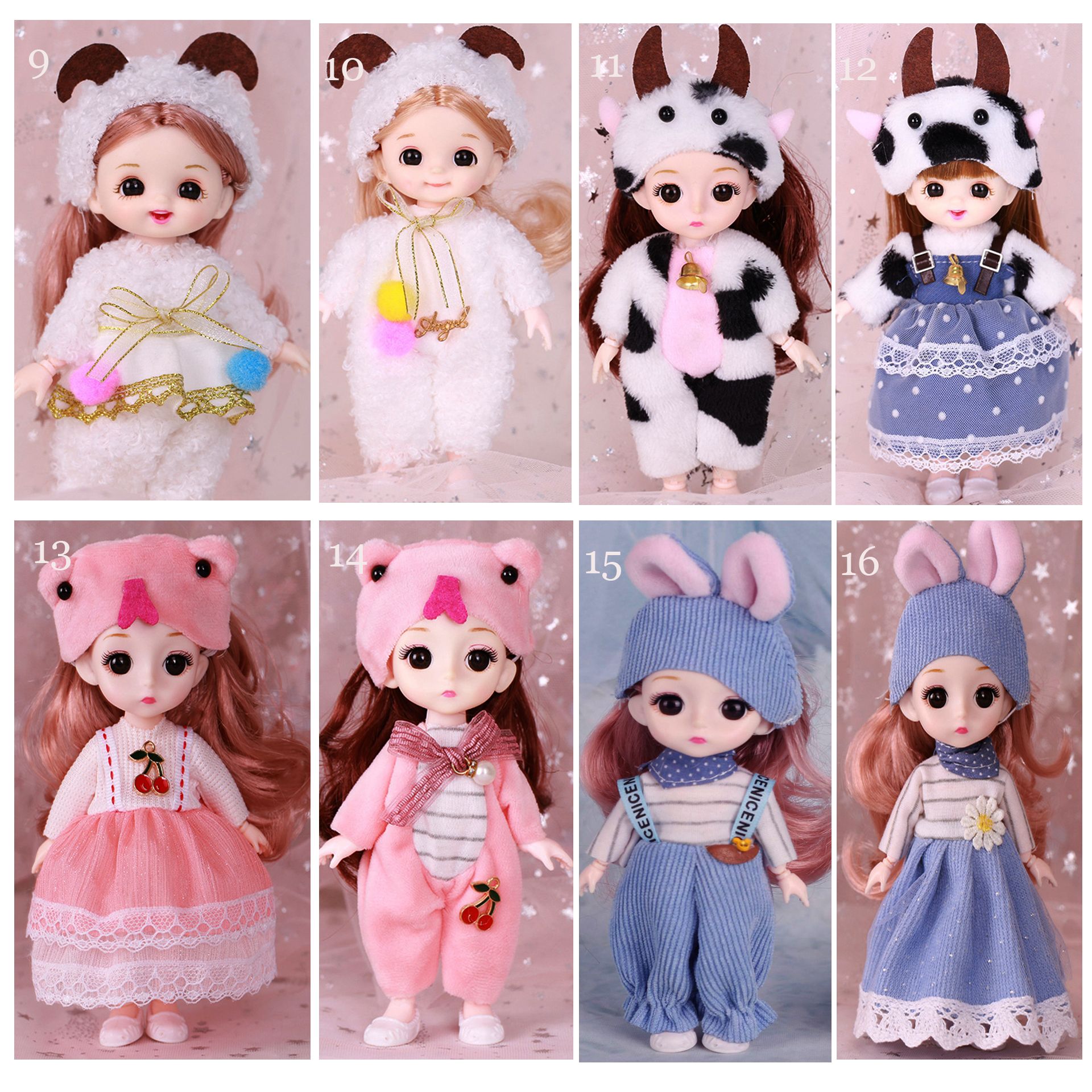 【COD+IN STOCK】 แฟชั่น สำหรับob11 gsc obitsu 11 ob11 อุปกรณ์ เสื้อผ้าตุ๊กตา ชุดตุ๊กตาที่สวยงาม ...