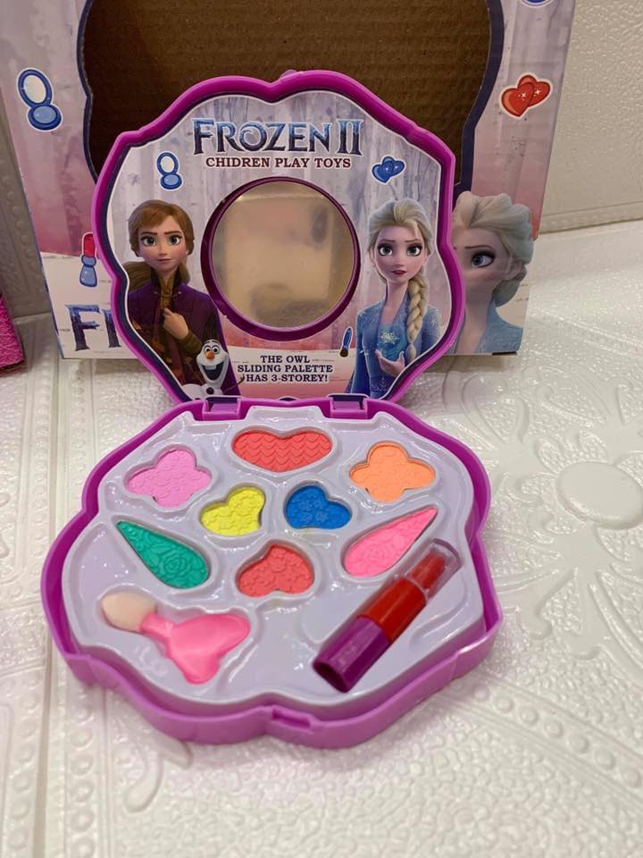 MAKE UP PLAY TOYS style FROZEN/LOL with lipstick eye shadow and blush ...