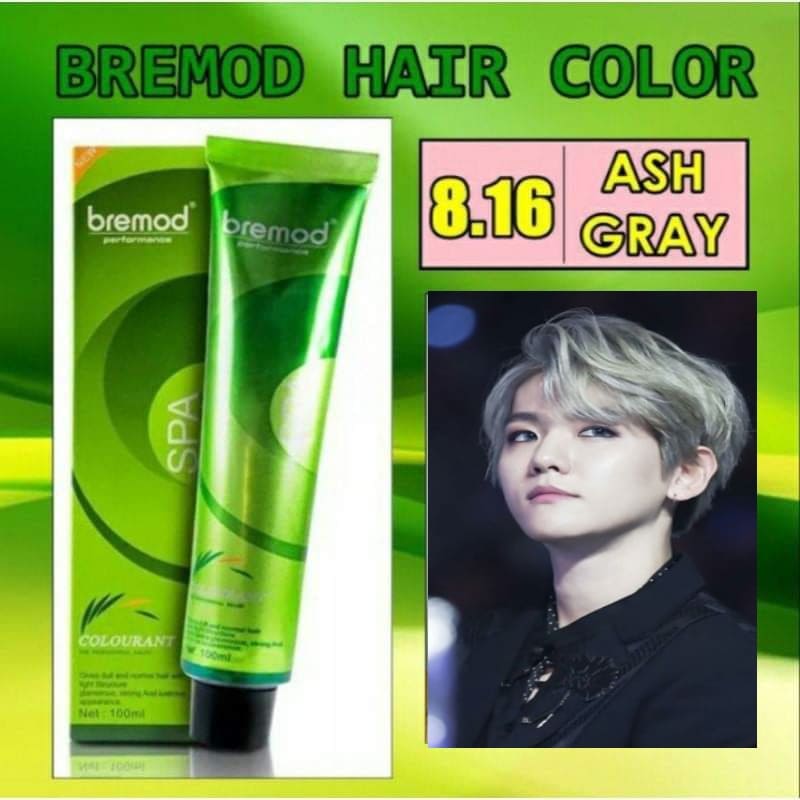 Bremod Performance SPA Hair Color ( ASH GREY 8:16 ) 100 ml | Lazada PH