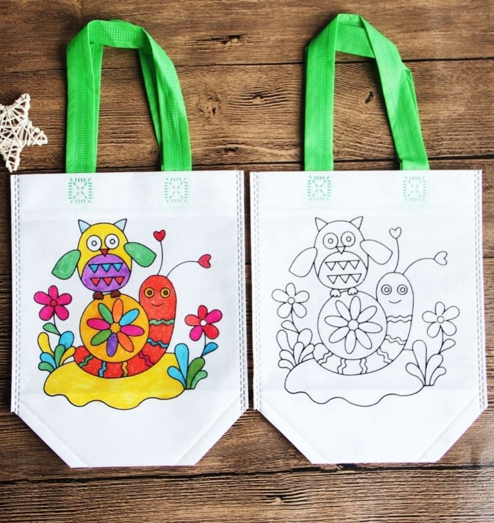 DIY Bag Painting with markers color drawing arts crafts kids | Lazada PH