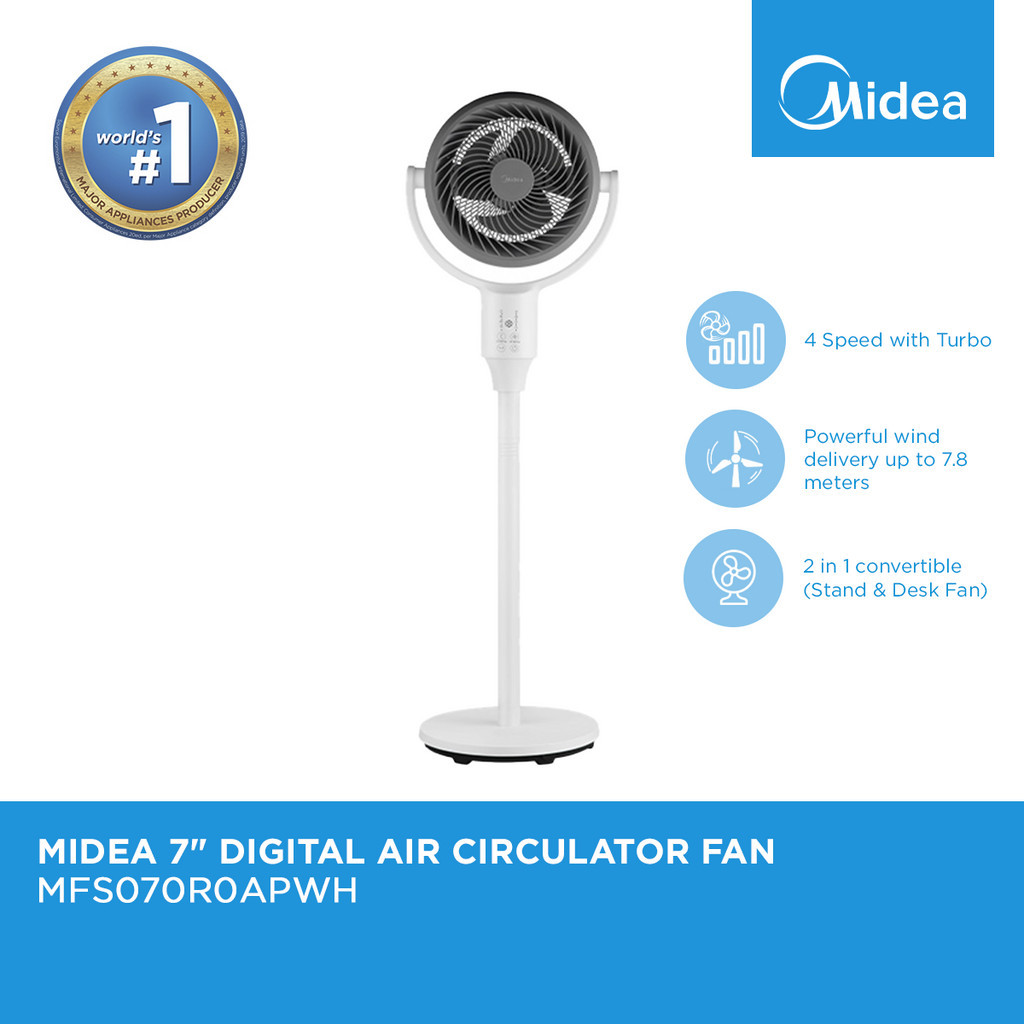 Midea 7" Digital Air Circulator Fan | Lazada PH